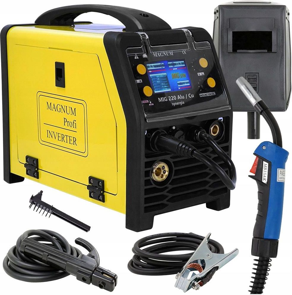 Spawarka Magnum Spawarka Migomat Mig 220 Synergia Alu Cu - Opinie i ceny na Ceneo.pl