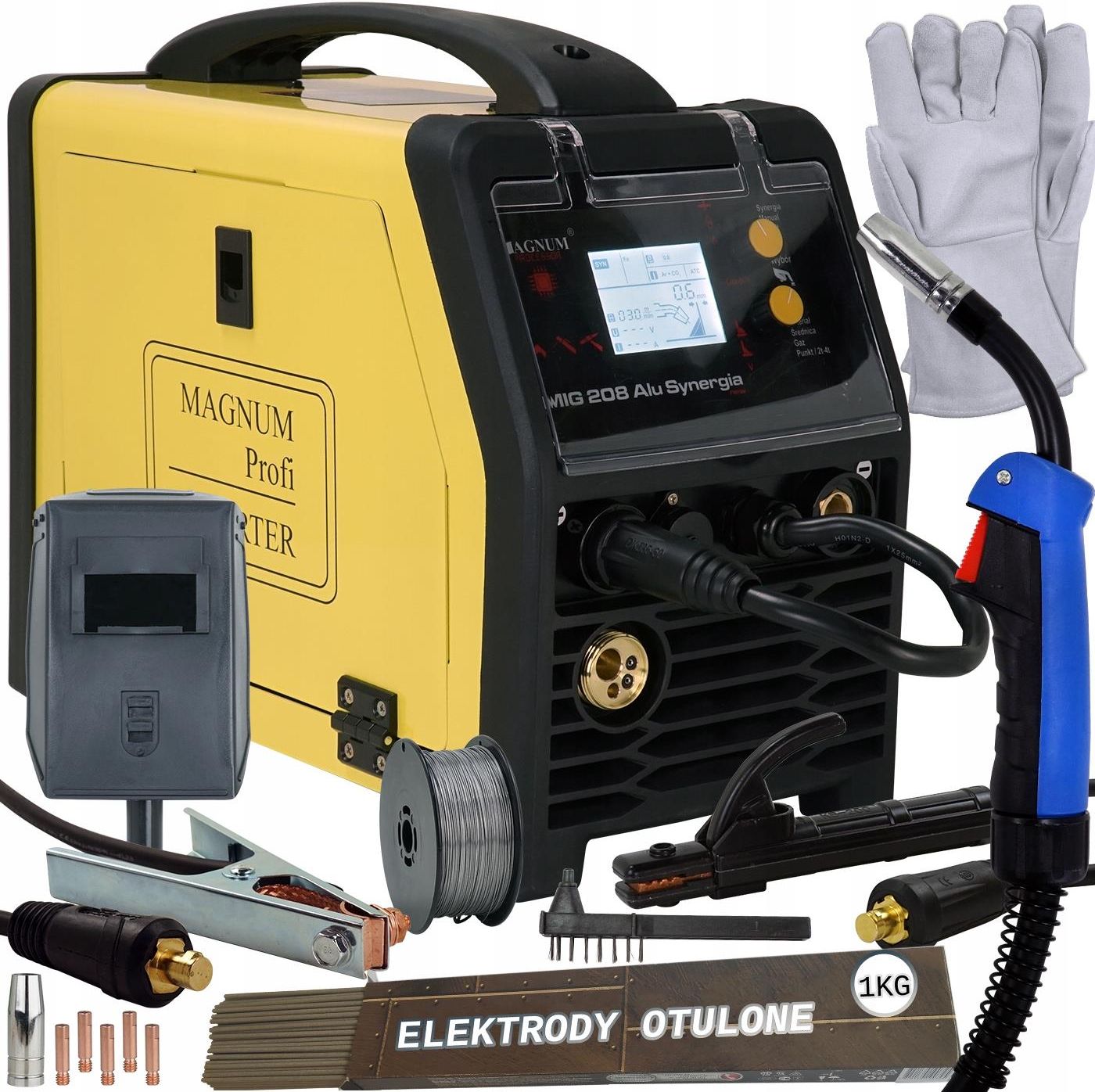 Spawarka Magnum Spawarka Migomat Mig 200A Synergia Mma Tig Alu - Opinie i ceny na Ceneo.pl