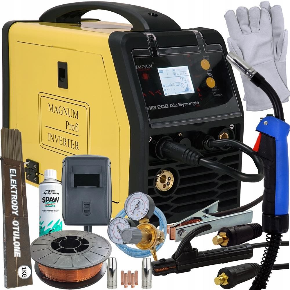 Spawarka Magnum Spawarka Migomat Mig Mma 3W1 Alu Synergia - Opinie i ceny na Ceneo.pl