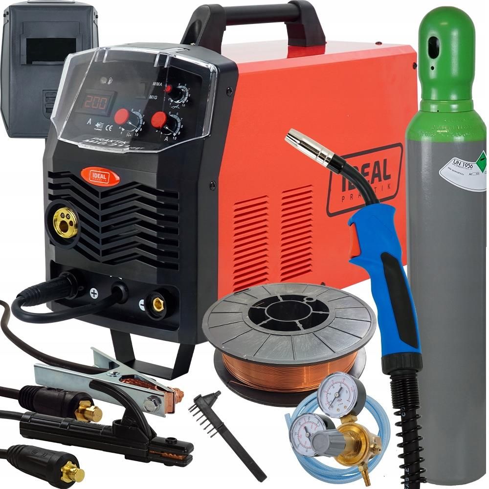 Spawarka Ideal Spawarka Mig Mag Inwertorowa 200A Migomat 230V - Opinie ...