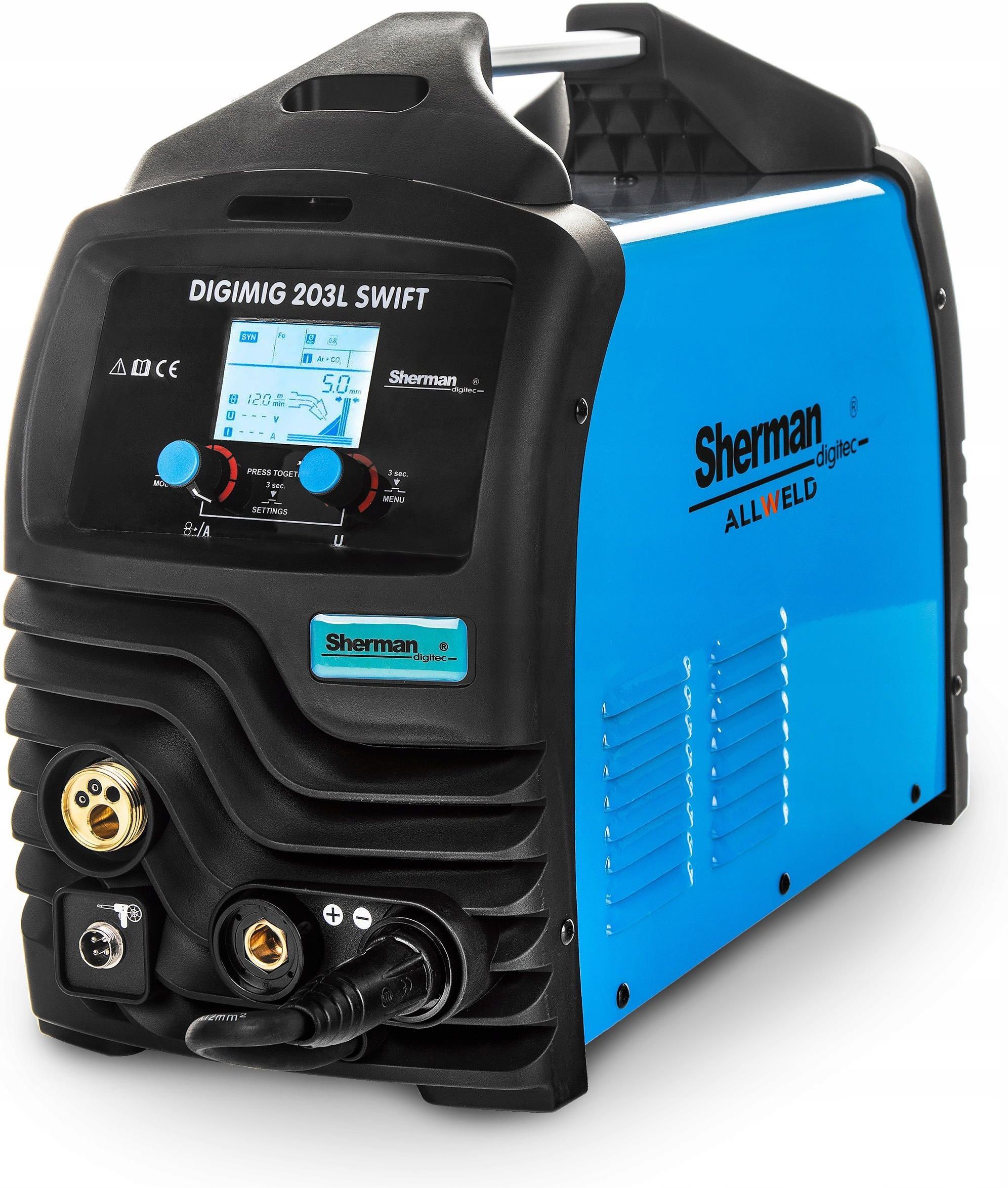 Spawarka Sherman Spawarka Migomat Flux 200A Synergia Igbt - Opinie i ceny na Ceneo.pl