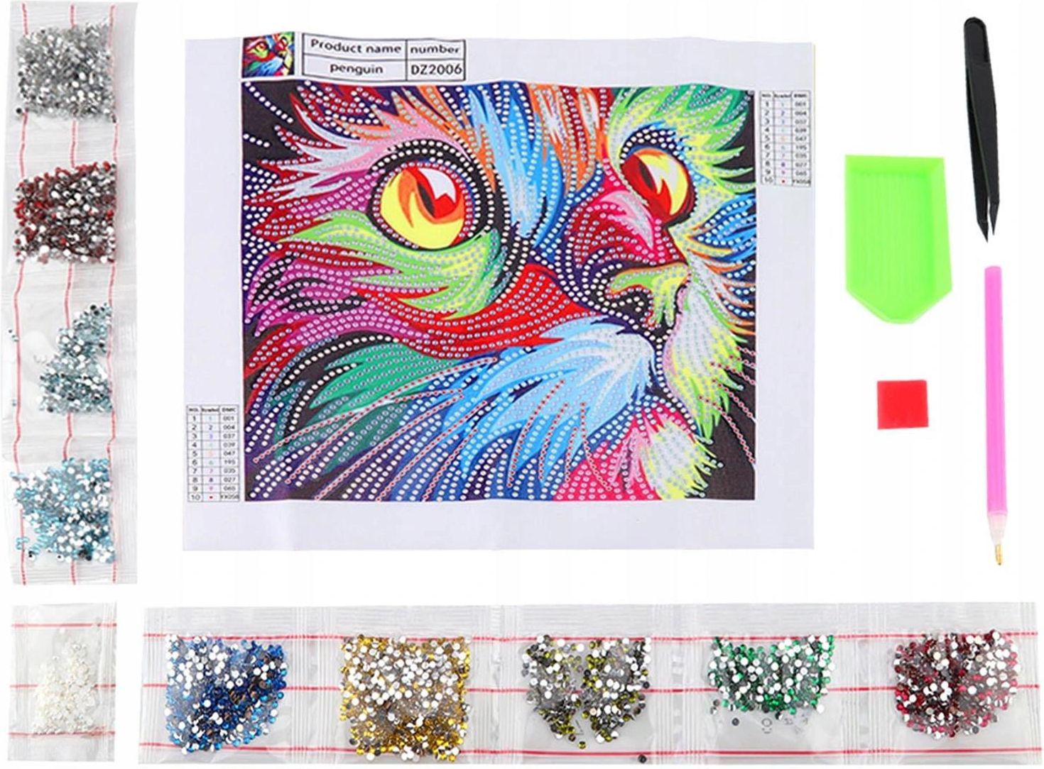 Haft diamentowy mozaika Diamond Painting Zestaw - Ceny i opinie - Ceneo.pl