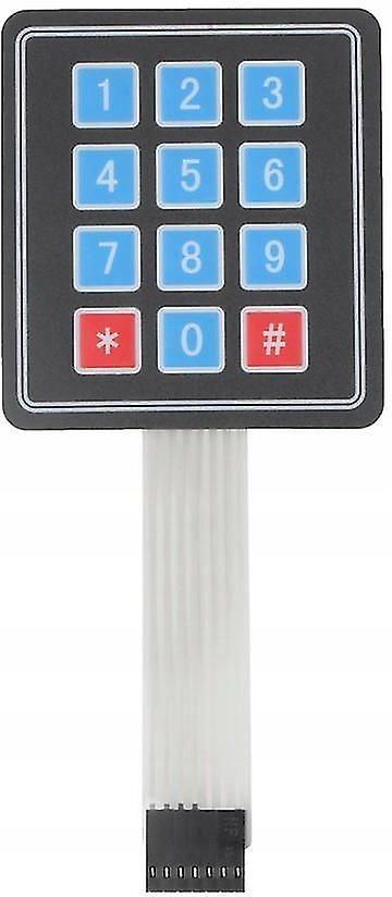 Matrix Array 12 Key Membrane Switch Keypad - opinie i ceny na Ceneo.pl