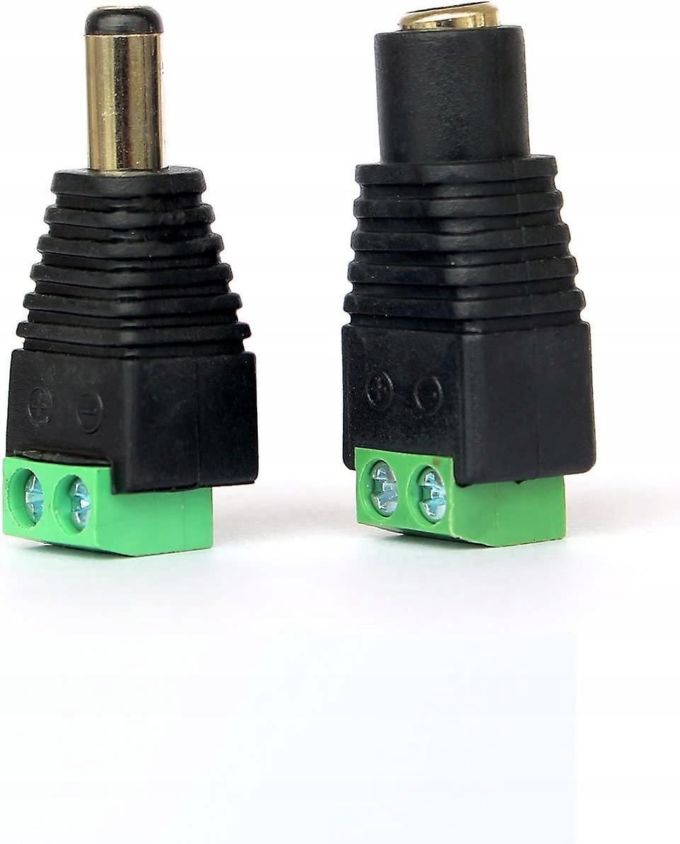 10X Male/Female Dc Connector For Video - opinie i ceny na Ceneo.pl