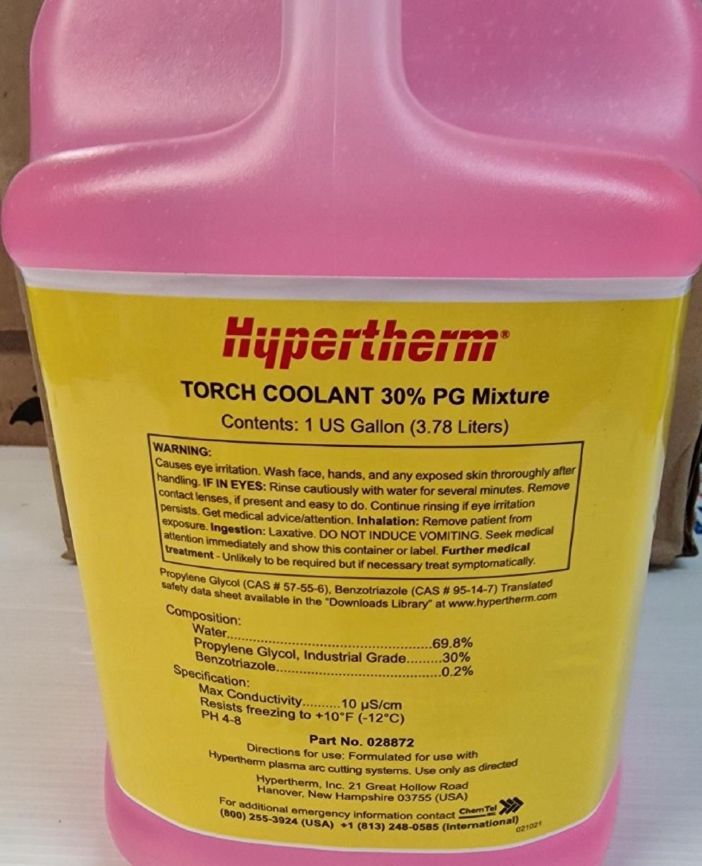 Hypertherm Płyn Chłodzący Torch Coolant 3,78L 28872 - Opinie i ceny na ...
