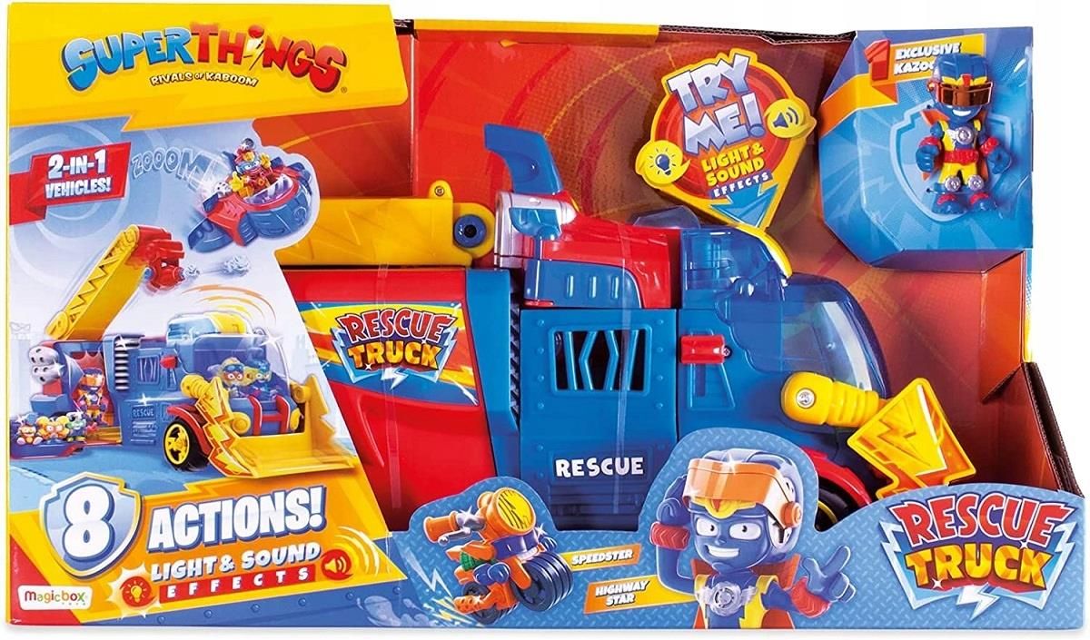 Magic Box Things Zings Ciężarówka Rescue Truck 19757 - Ceny i opinie ...