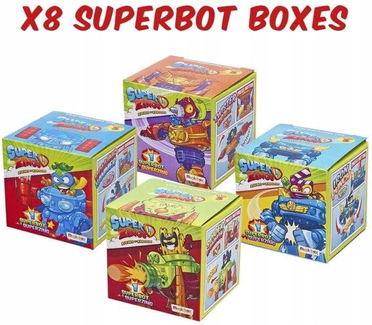 Super Zings Superzings Seria 3 Box 8 X Superbot - Ceny i opinie - Ceneo.pl