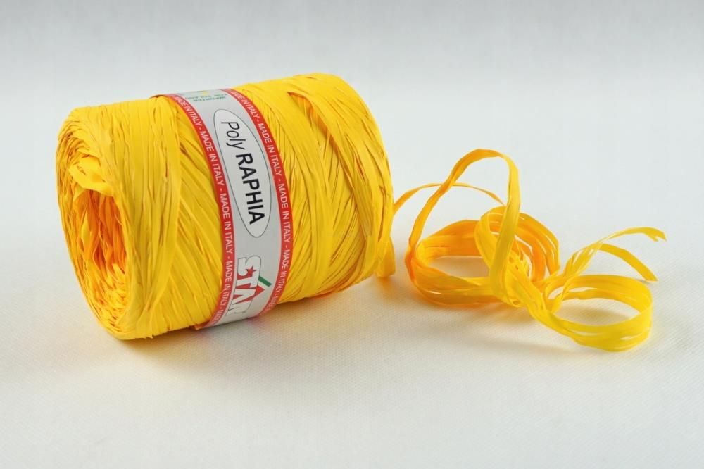Rafia syntetyczna włoska Star 200m Żółta - Ceny i opinie - Ceneo.pl
