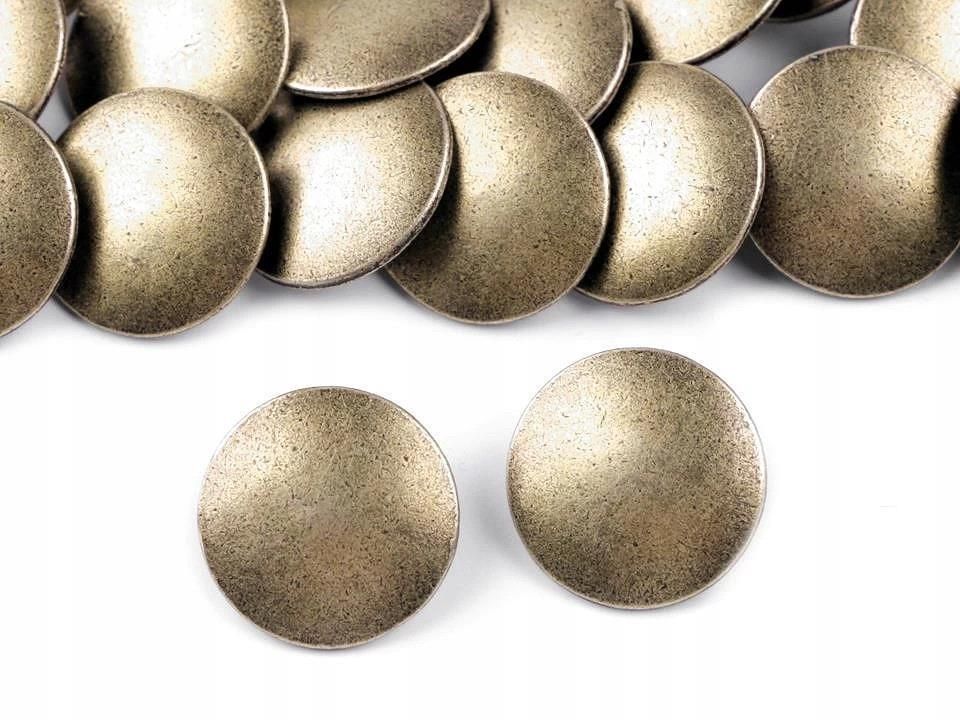 Guzik Metalowy płaszcz żakiet 18mm Stary Mosiądz - Ceny i opinie - Ceneo.pl
