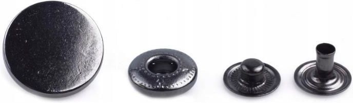 Napy ozdobne, Moneta typ alfa 12 mm Czarne 10 szt - Ceny i opinie ...