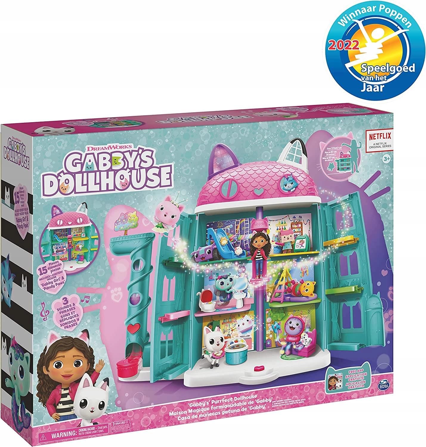 Spin Master Gabby'S Dollhouse Gabi Koci Piętrowy Domek - Ceny i opinie ...