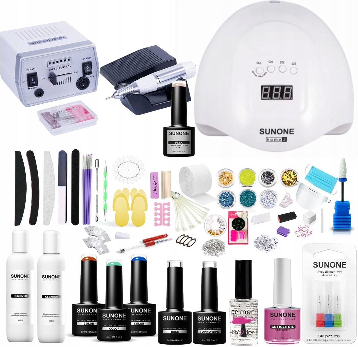 Zestaw dla kobiety SUNONE OGROMNY ZESTAW DO HYBRYD SUNONE LAMPA 80 ...
