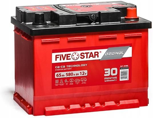 Akumulator Five Star Original 65 Ah, 65Ah, 580A - Opinie i ceny na Ceneo.pl
