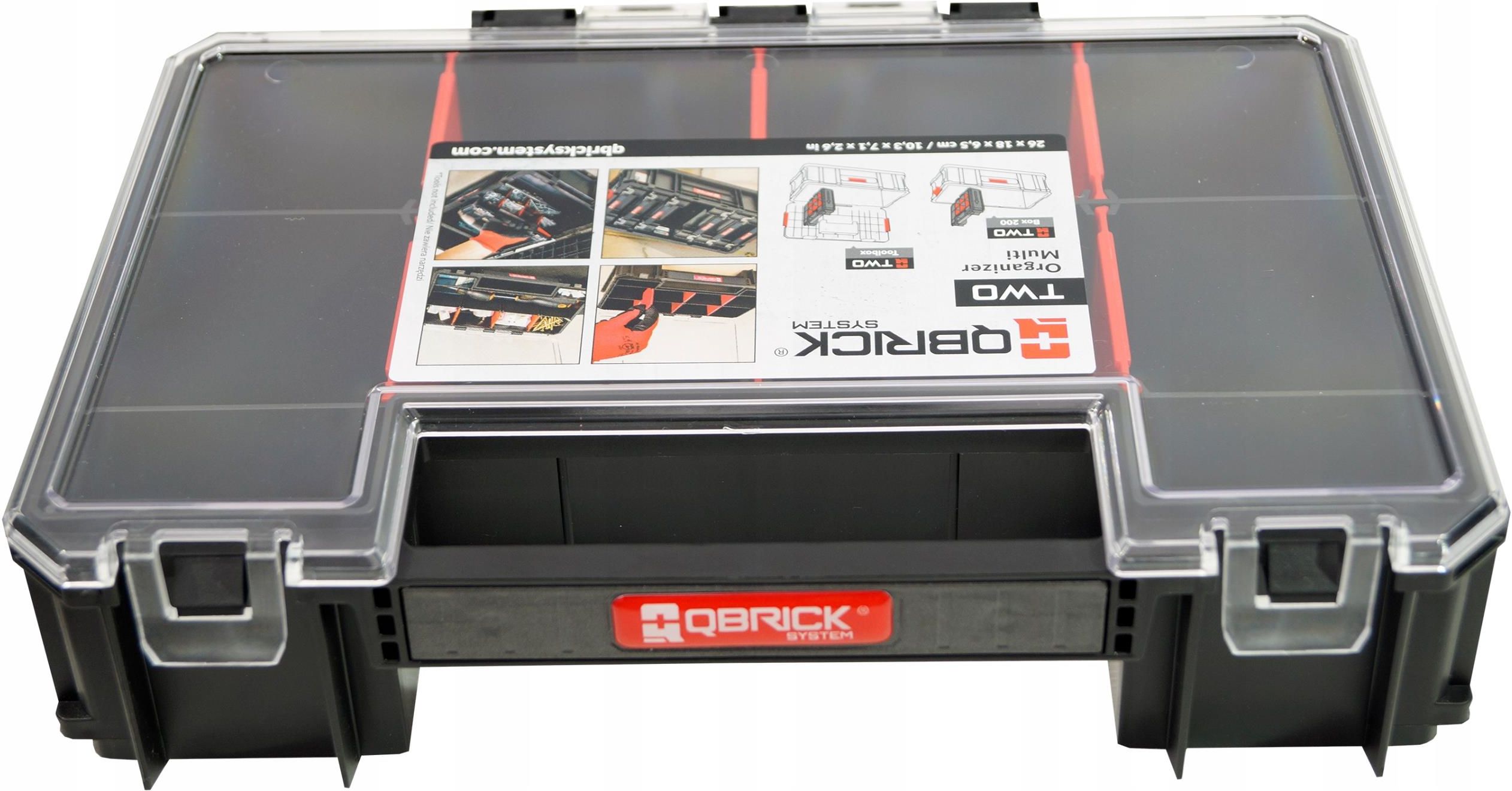 Qbrick System Qbrick Zestaw Skrzynka 6 Organizerów Two Box 200 BOX200 ...