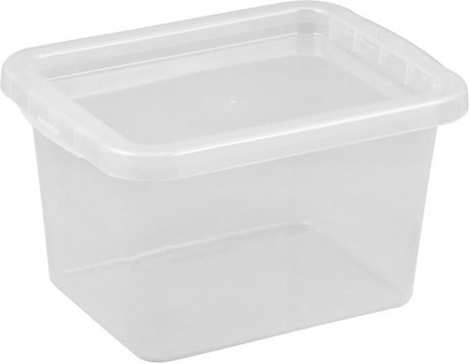 Plast-Team Pojemnik Z Pokrywą Pudełko 9L Basic Box Praca Dom 2294 ...