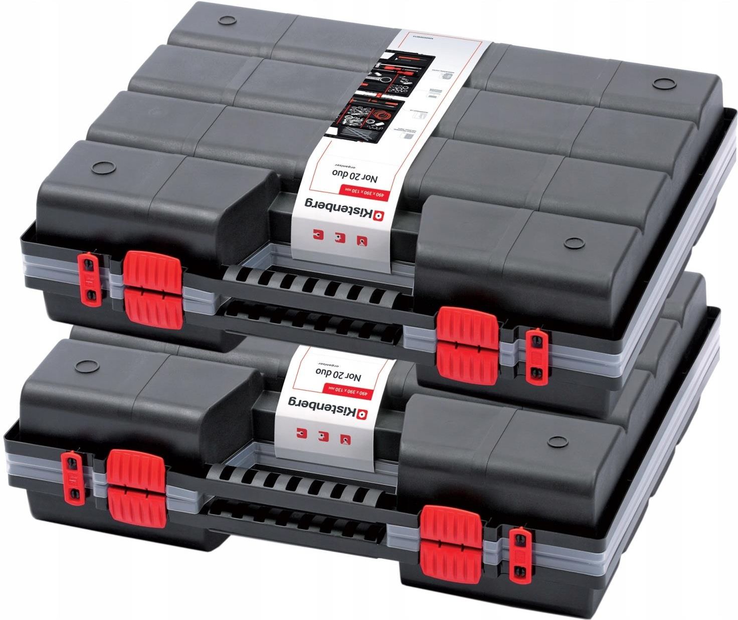Prosperplast Organizer Set2 Nor20Duo Zestaw 2szt. Skrzynka PP13554 ...