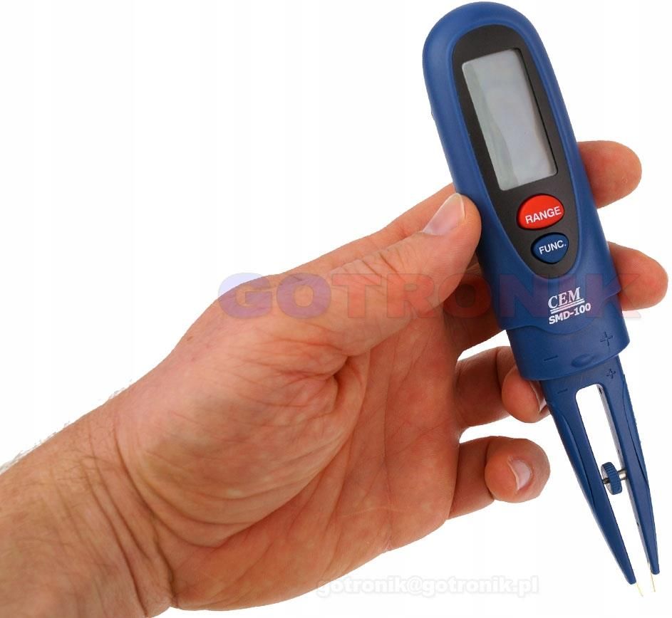 Miernik uniwersalny Cem Multimetr Pęseta Pomiarowa SMD100 - Opinie i ...