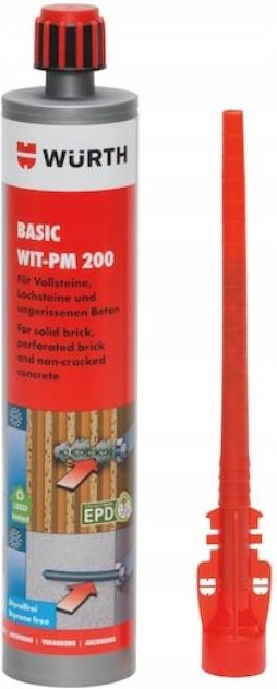 Wurth Zaprawa Iniekcyjna Basic Wit-Pm 200 330ml 5918240330 - Opinie i ...