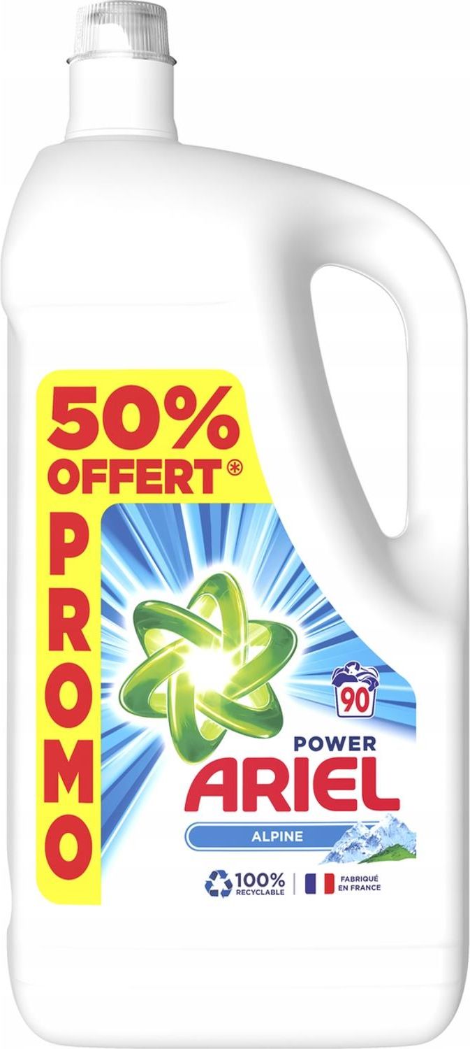 Ariel Żel Do Prania Alpine 4,95L 90 Prań - Opinie i atrakcyjne ceny na ...