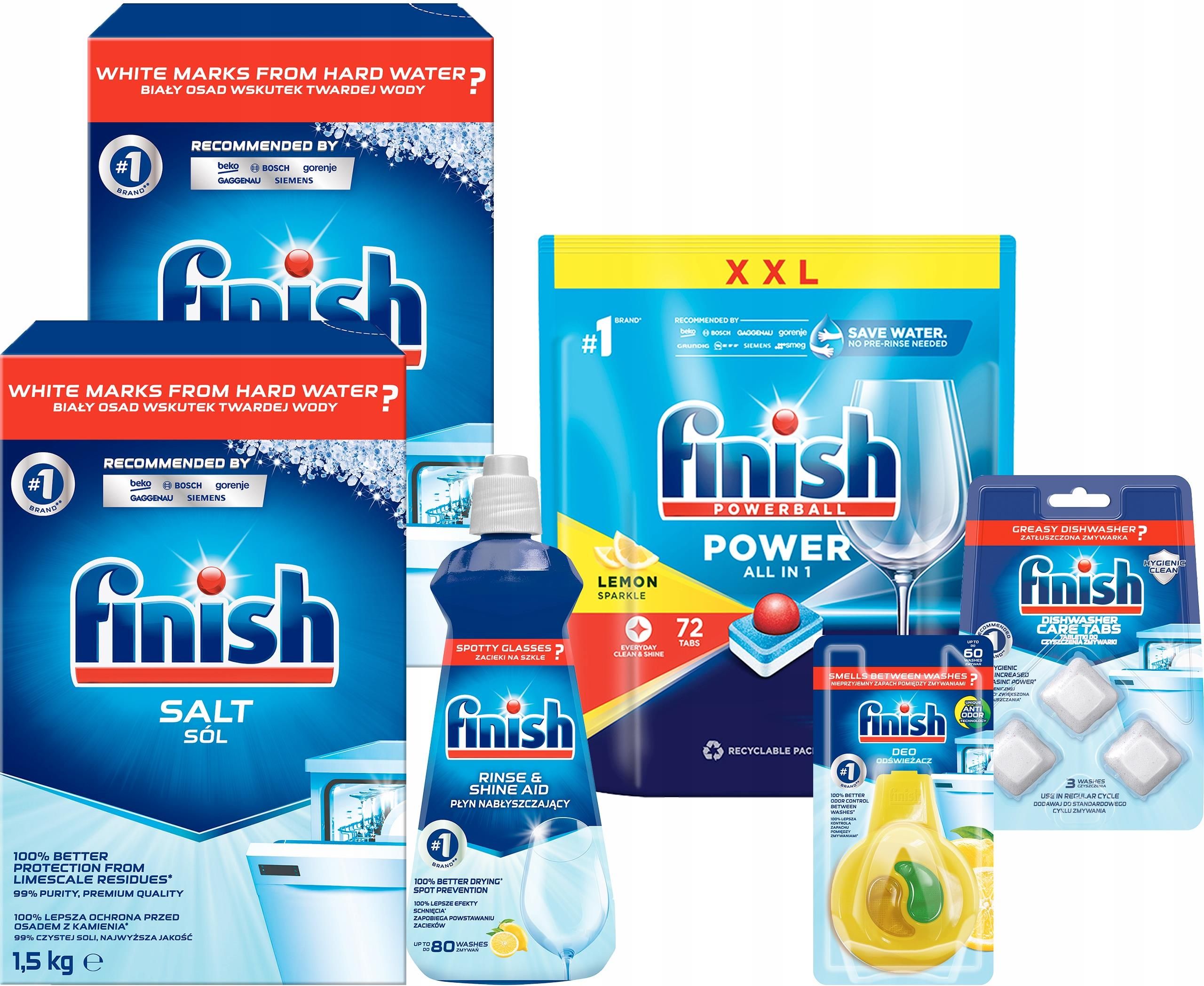 Finish Zestaw Mix All In 1 Max Tabletki 72Szt. - Opinie i atrakcyjne ...