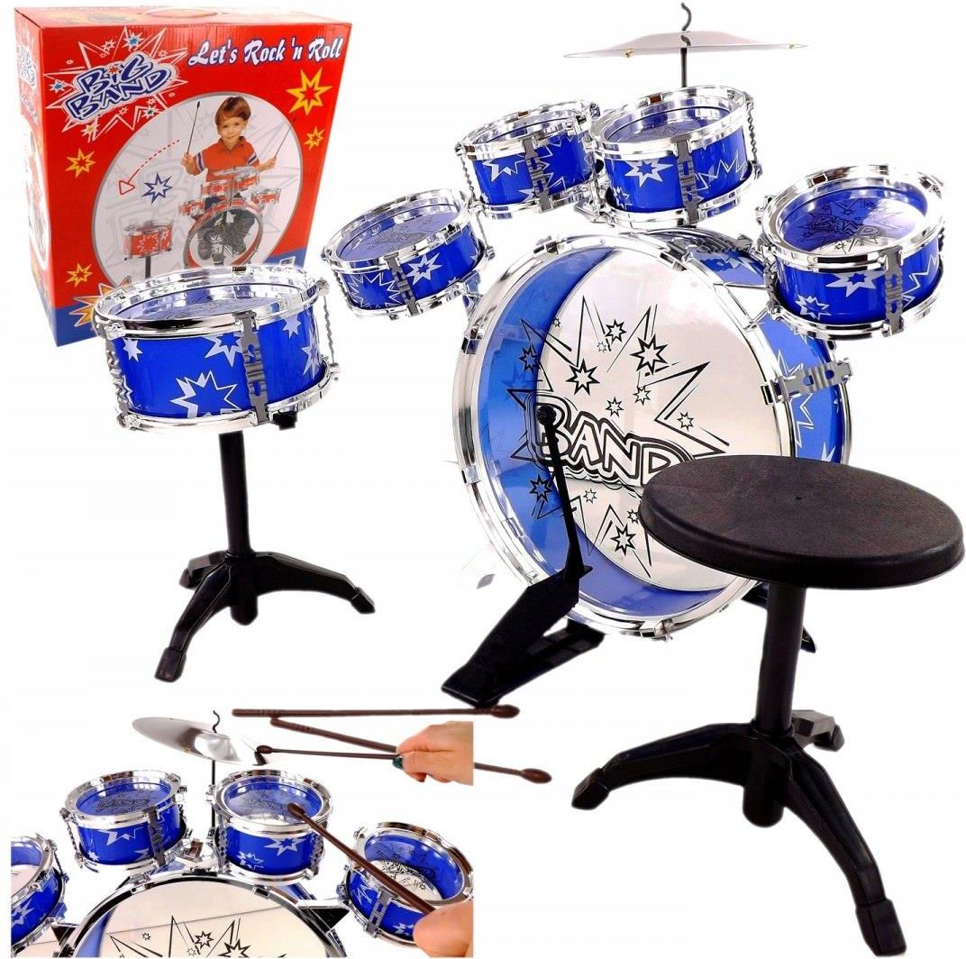 Luxma Perkusja Dla Dzieci 6 Bębnów Talerz Krzesło - Ceny i opinie ...
