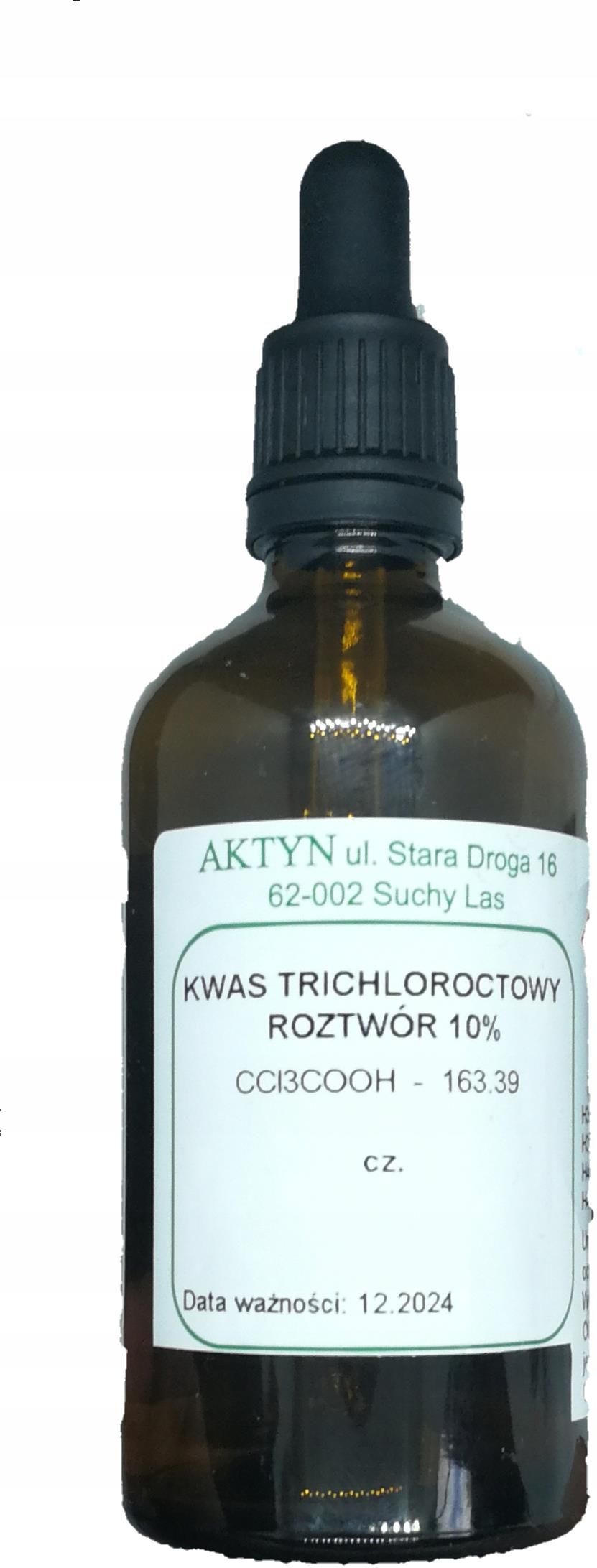 Aktyn Kwas Trójchlorooctowy (Tca) Roztwór 10% 100Ml. - ceny i opinie ...