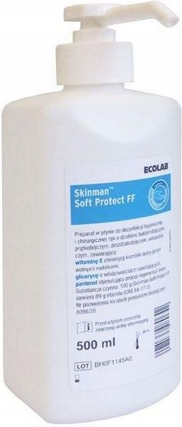 Ecolab Skinman Soft Protect Ff 500Ml - ceny i opinie - Ceneo.pl