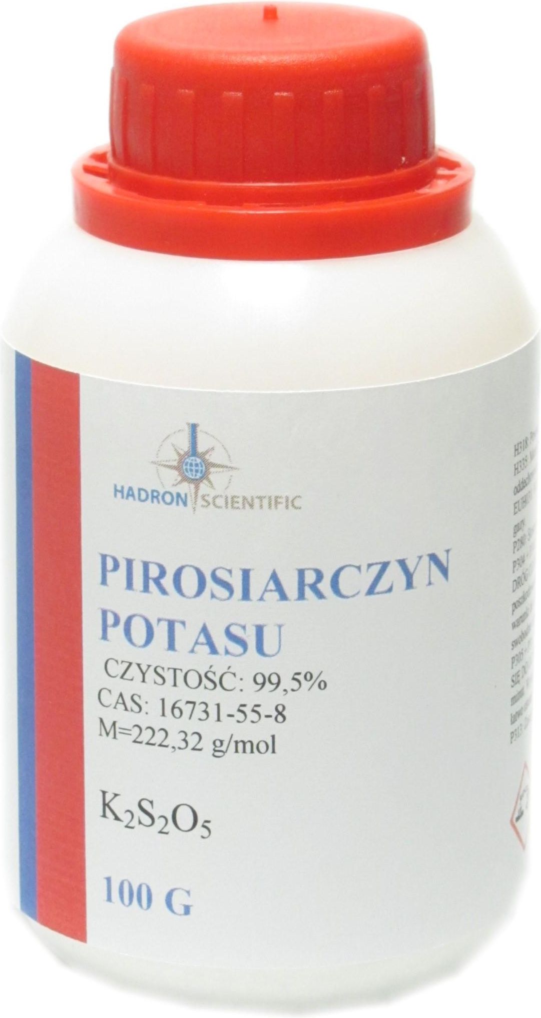 Pirosiarczyn Potasu- E224 Czysty 100g - ceny i opinie - Ceneo.pl