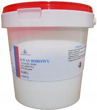 Kwas Borowy Cz. 1Kg - ceny i opinie - Ceneo.pl