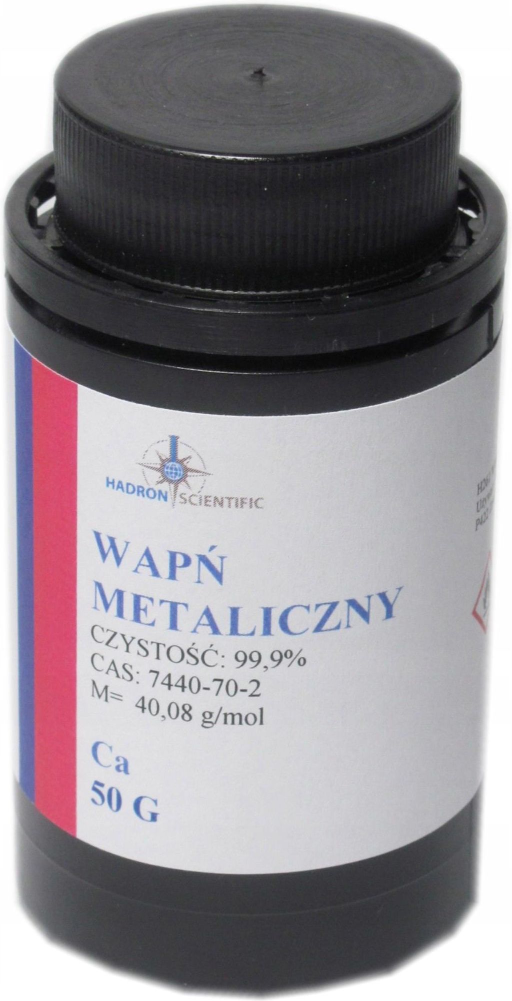 Wapń Metaliczny Chemicznie Czysty 50G - ceny i opinie - Ceneo.pl