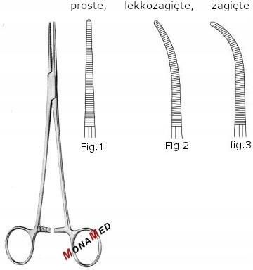 Drobne akcesoria medyczne Weldon Instruments Kleszczyki Heiss 20.0Cm ...