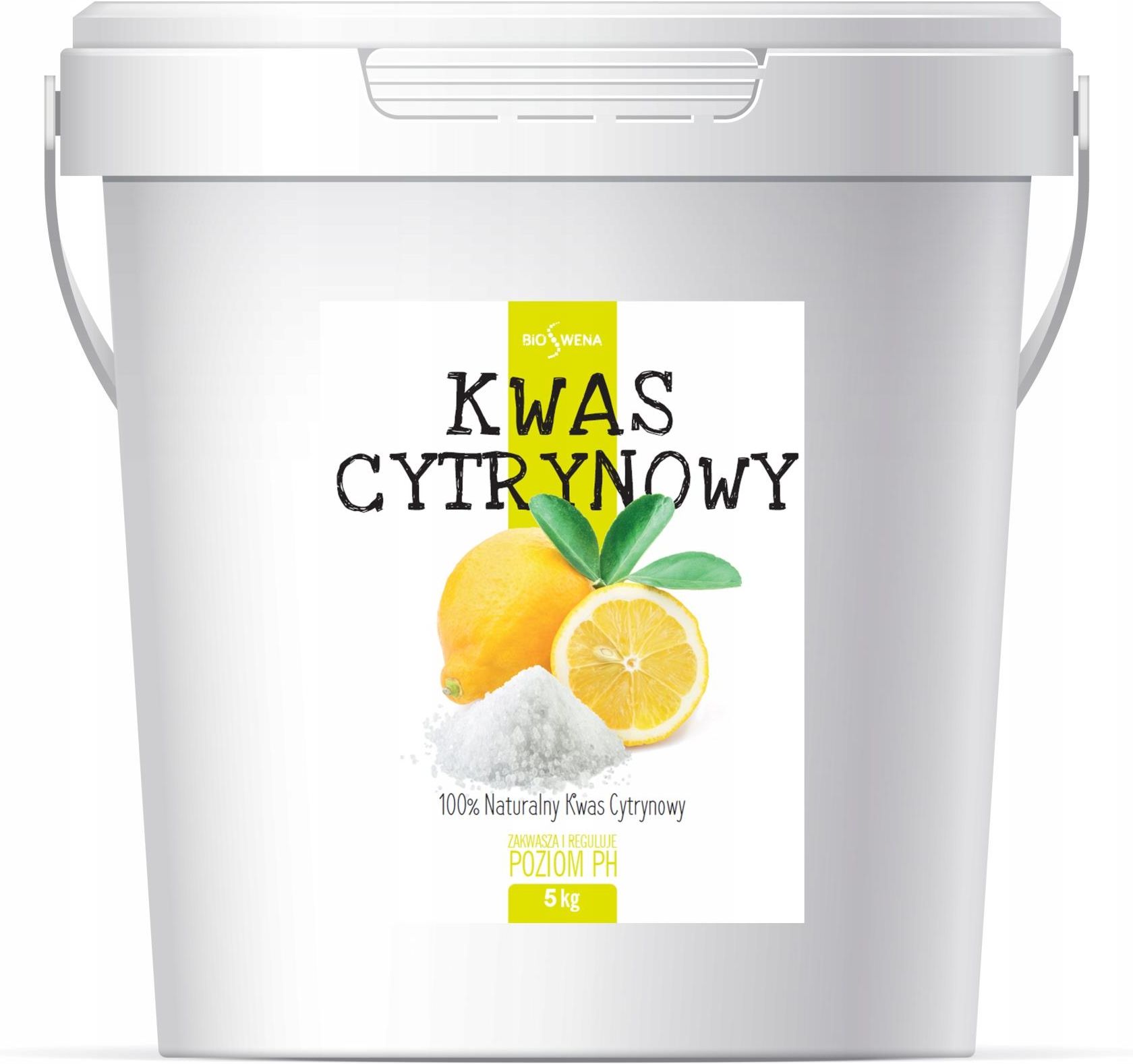Kwasek Cytrynowy Jednowodny 5kg Kwas cytrynowy - ceny i opinie - Ceneo.pl