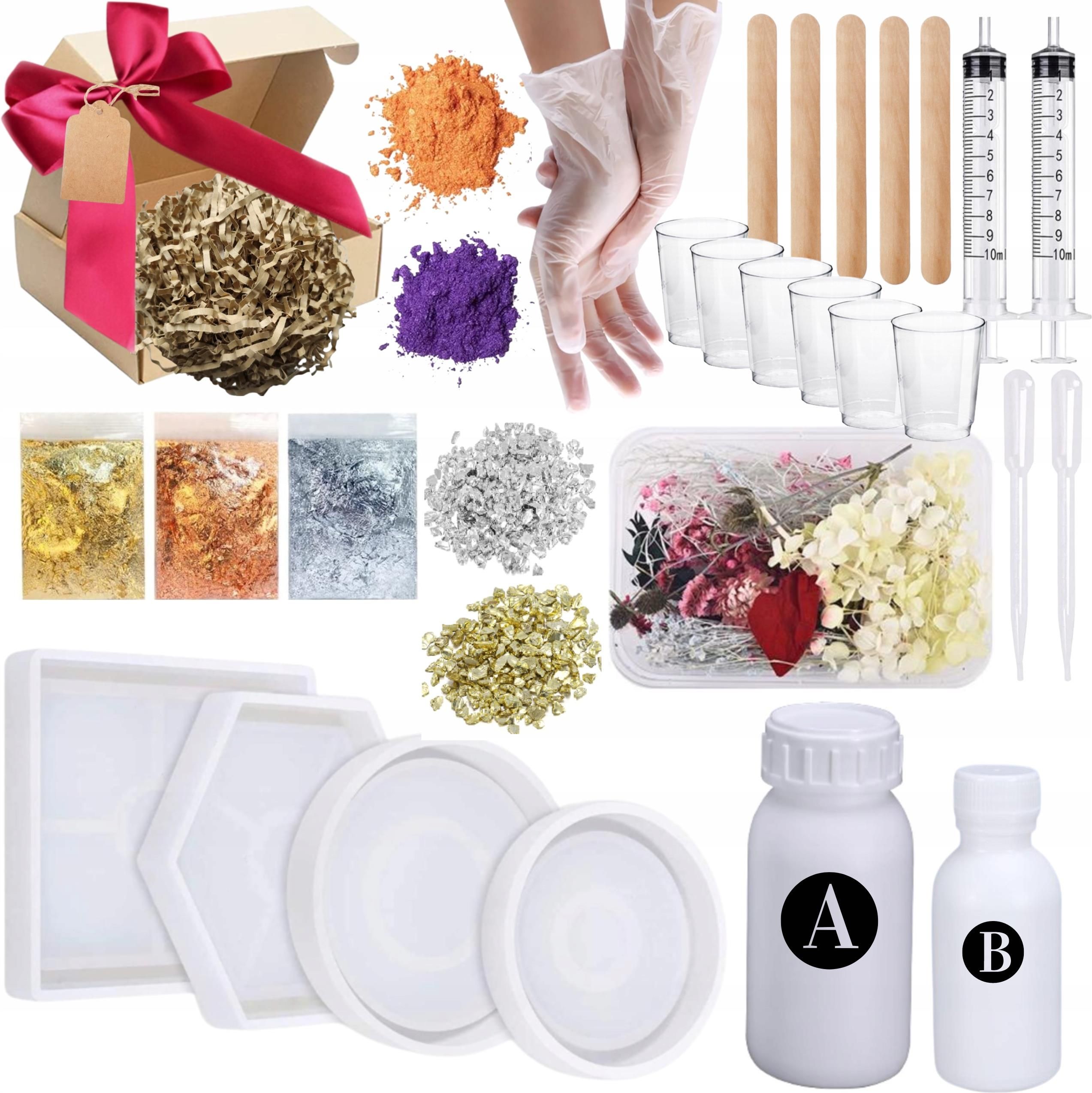 Formy Silikonowe Do Odlewów Kwiaty Żywica zestaw - Ceny i opinie - Ceneo.pl