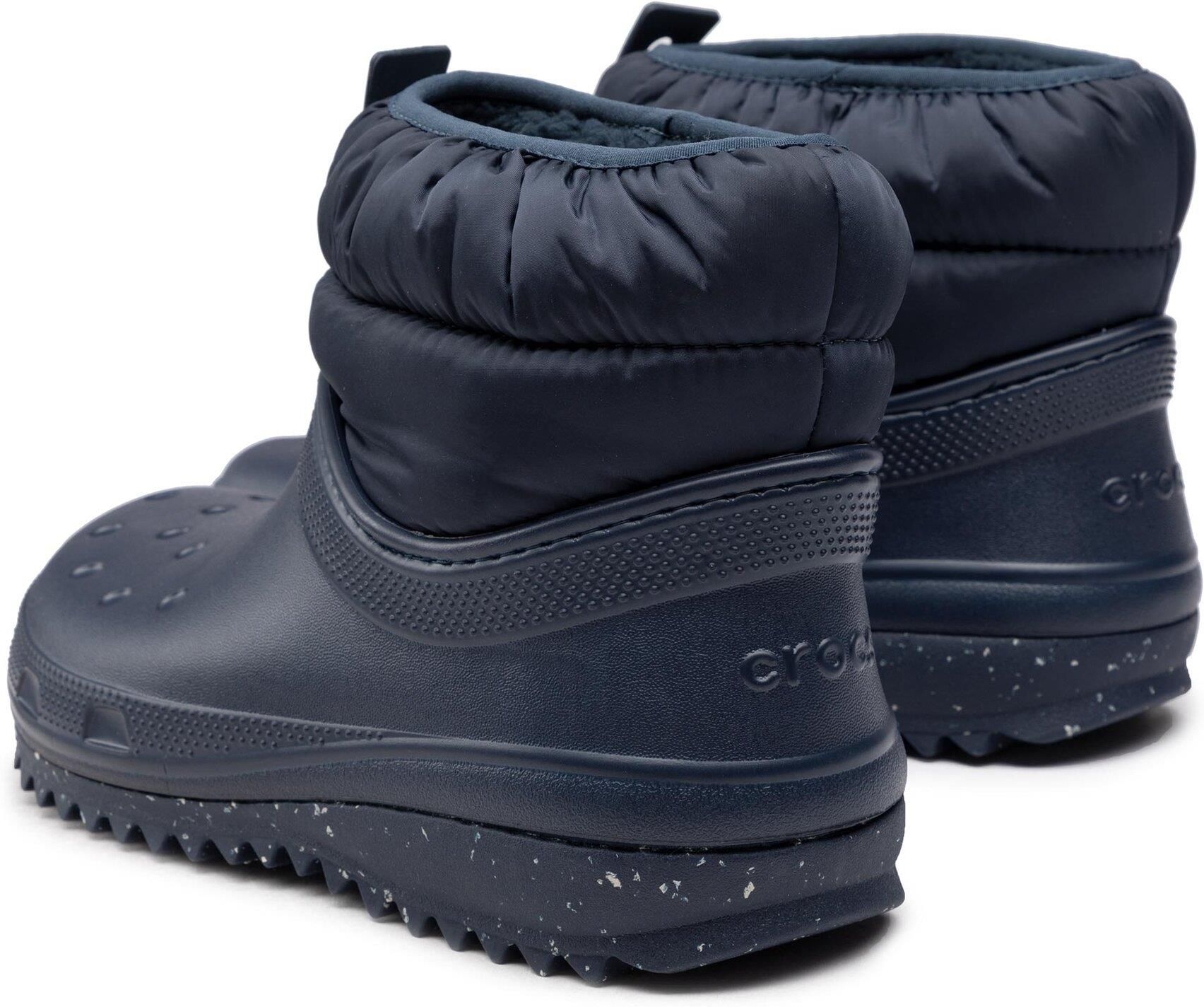 Crocs Botki Classic Neo Puff Shorty Boot W 207311 Granatowy - Ceny i ...