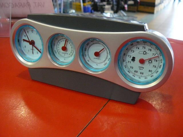 Sumex Termometr Zegar Hydrometr Barometr Stacja Pogodowa - Opinie i ...