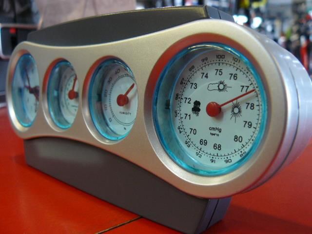 Sumex Termometr Zegar Hydrometr Barometr Stacja Pogodowa - Opinie i ...