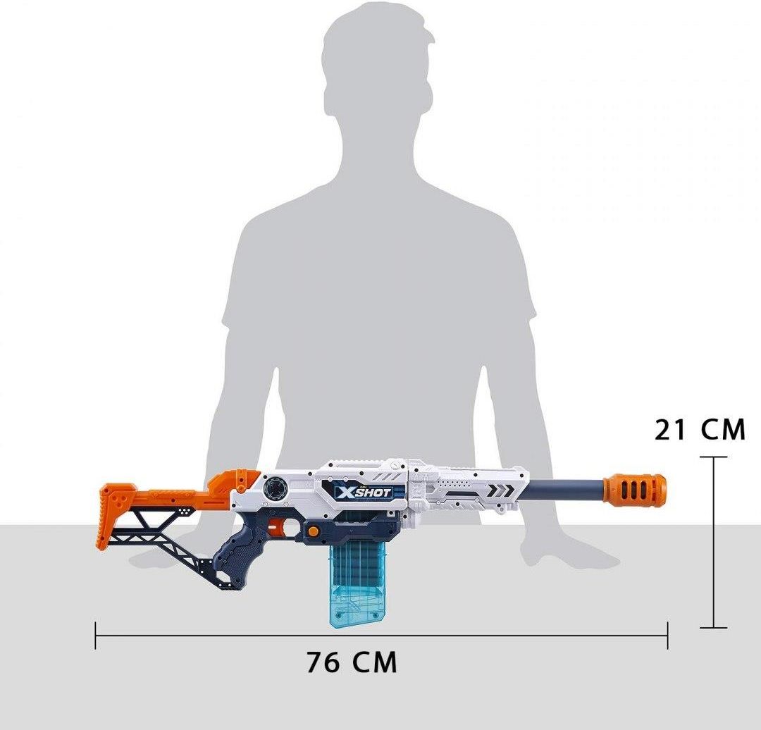 X Shot Mega Snajperka Max Attack 24 Strzałki - Ceny i opinie - Ceneo.pl