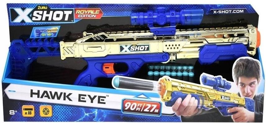Zuru Xshot Hawk Eye Royal Edition Zasięg 27M - Ceny i opinie - Ceneo.pl