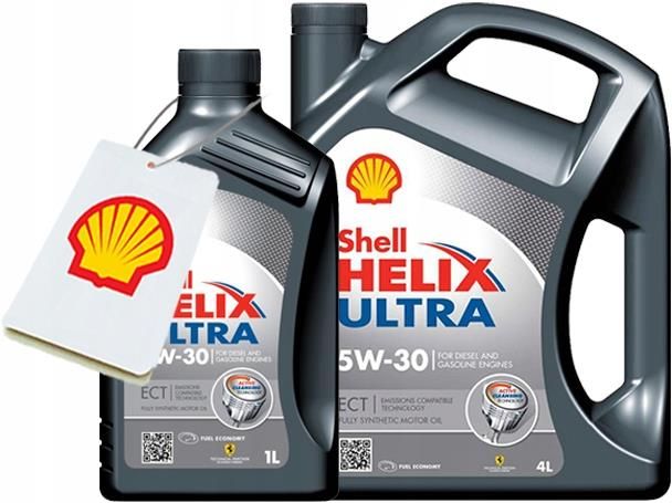 Shell Helix Ultra Ect C3 5W30 Ll04 Dexos2 5l - opinie i ceny na Ceneo.pl