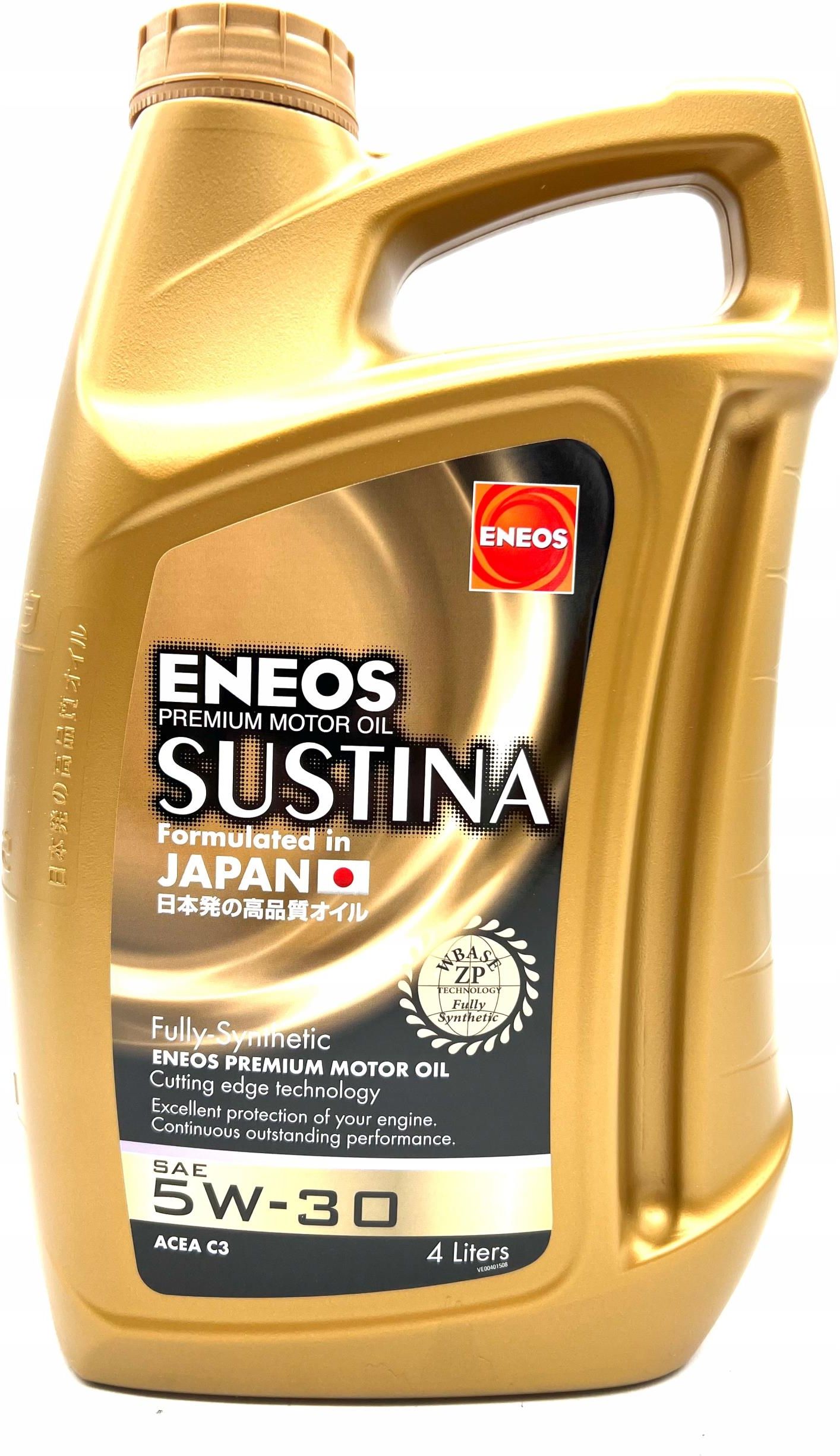 Eneos Sustina 4l 5W30 - opinie i ceny na Ceneo.pl