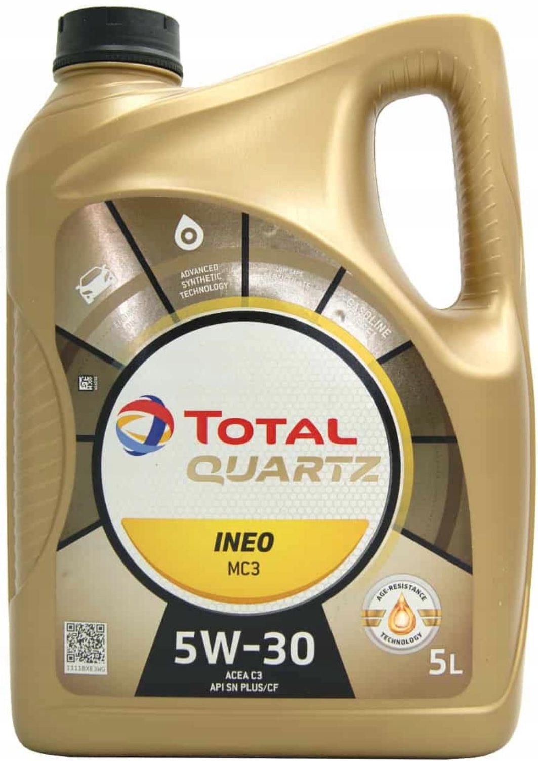 Olej silnikowy Total Quartz Ineo Mc3 5W30 6l - Opinie i ceny na Ceneo.pl