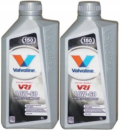 Valvoline Vr1 Racing 10W60 2l - opinie i ceny na Ceneo.pl