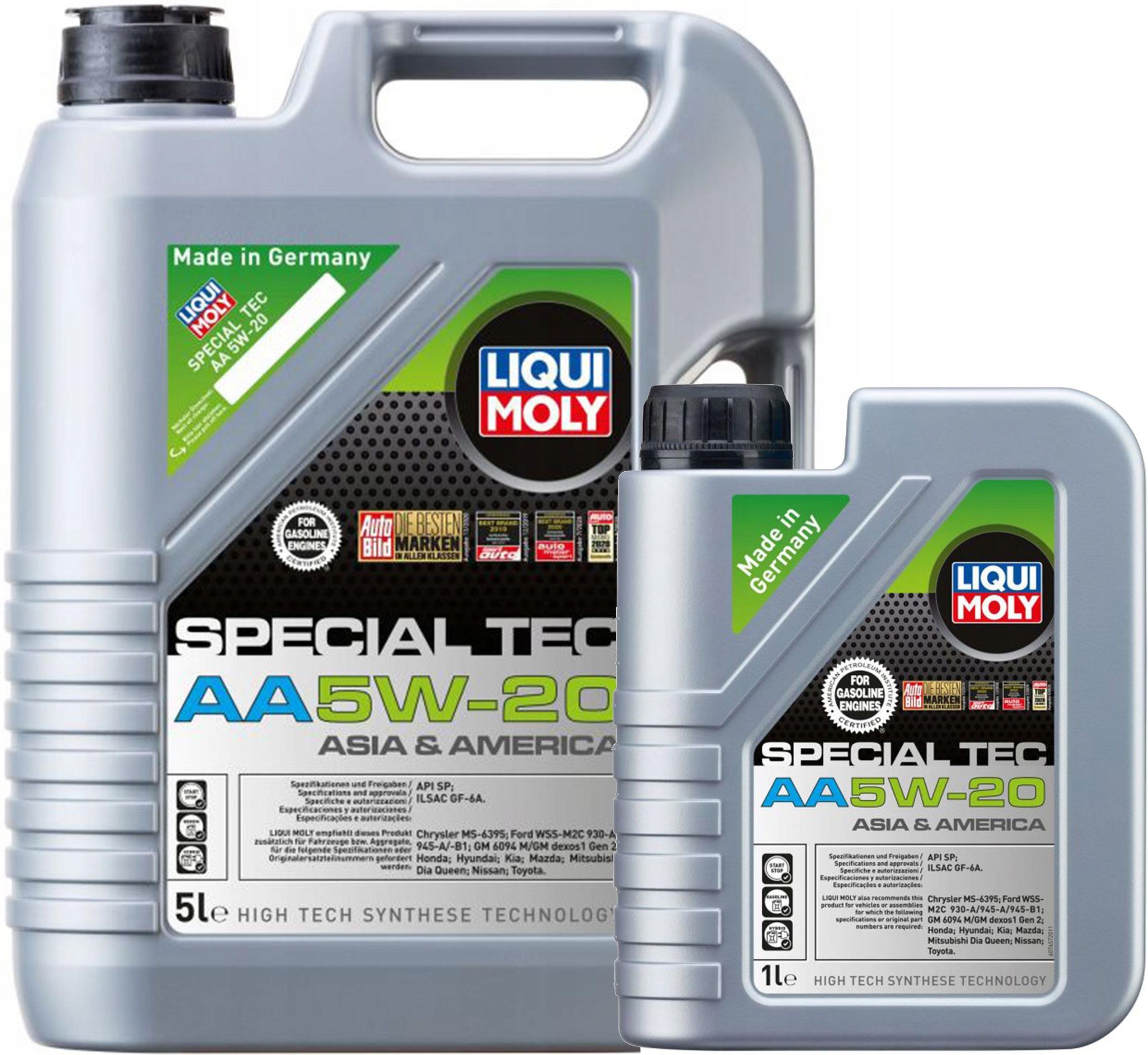 Liqui Moly Special Tec Aa 5W20 6l 20793 - opinie i ceny na Ceneo.pl