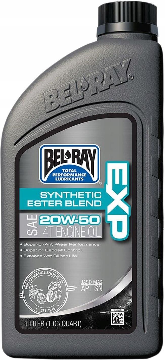 Bel-Ray Exp Ester Bl 4T 20W50 1l - opinie i ceny na Ceneo.pl