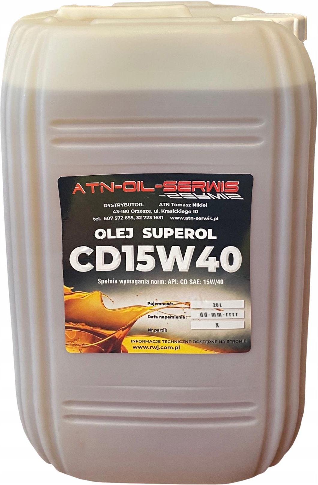 Jasol Superol Cd 15W40 20l Typu Falco - opinie i ceny na Ceneo.pl