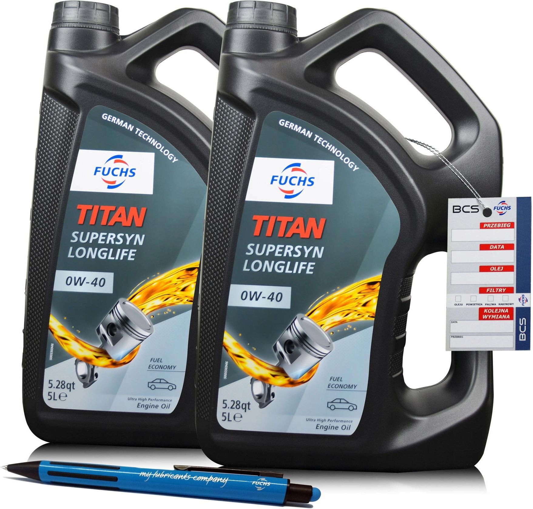 Olej silnikowy Fuchs Titan Supersyn Longlife 0W40 10L Dystr. - Opinie i ...