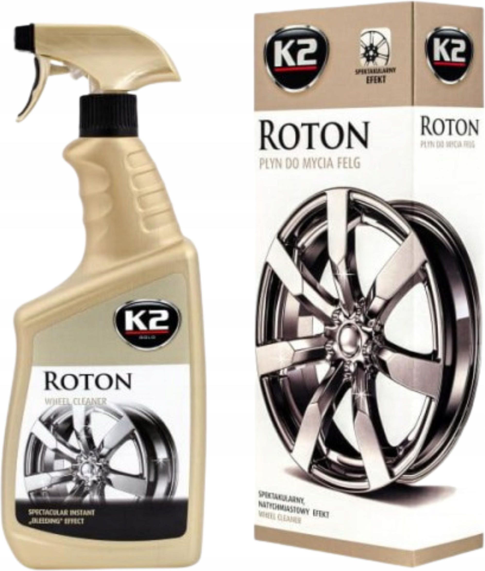K2 Roton Środek Do Mycia Felg 700Ml - Opinie i ceny na Ceneo.pl