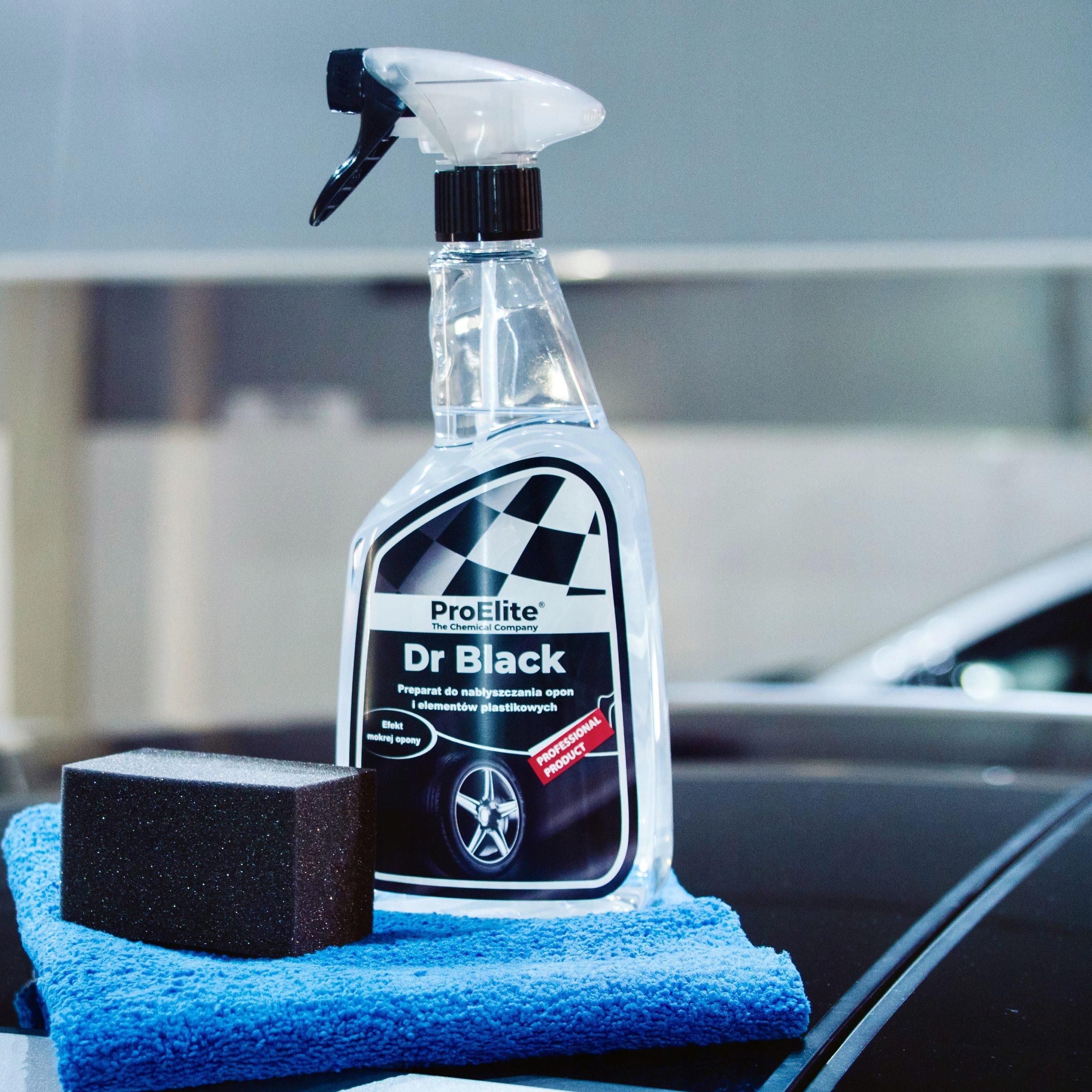 Proelite Dr Black Nabłyszczanie Opon I Plastików 750Ml - Opinie i ceny ...