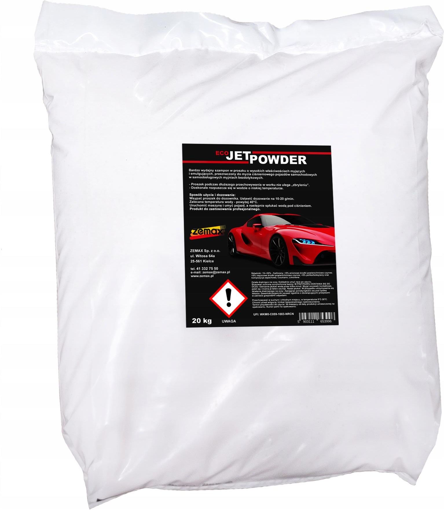 Proszek Do Myjni Bezdotykowej Eco Jet Powder 20Kg - Opinie i ceny na ...