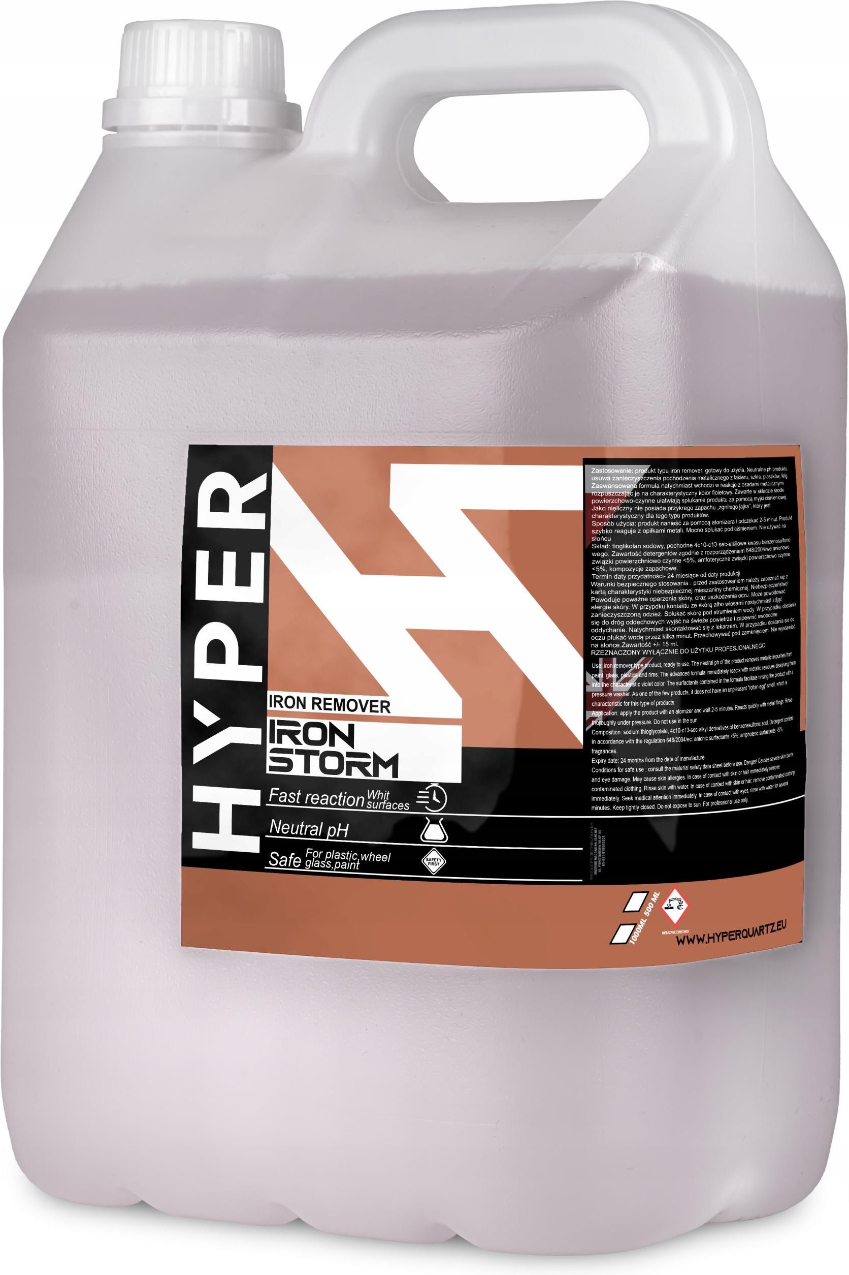 Hyper Iron Storm 5L Produkt Typu Remover - Opinie i ceny na Ceneo.pl